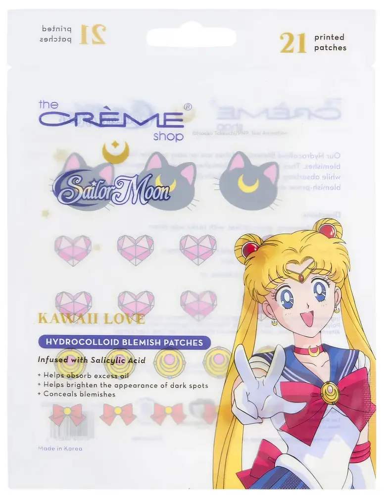 The Creme Shop Sailor Moon Kawaii Love Hydrocolloid Blemish Patches